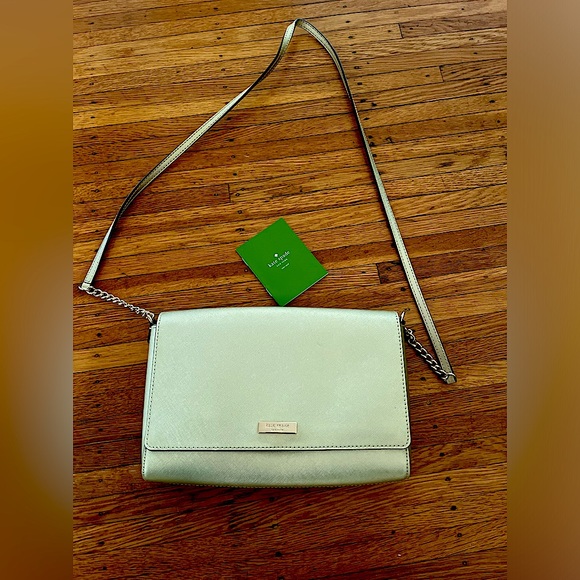 kate spade | Bags | Kate Spade Gold Shoulder Bag | Poshmark